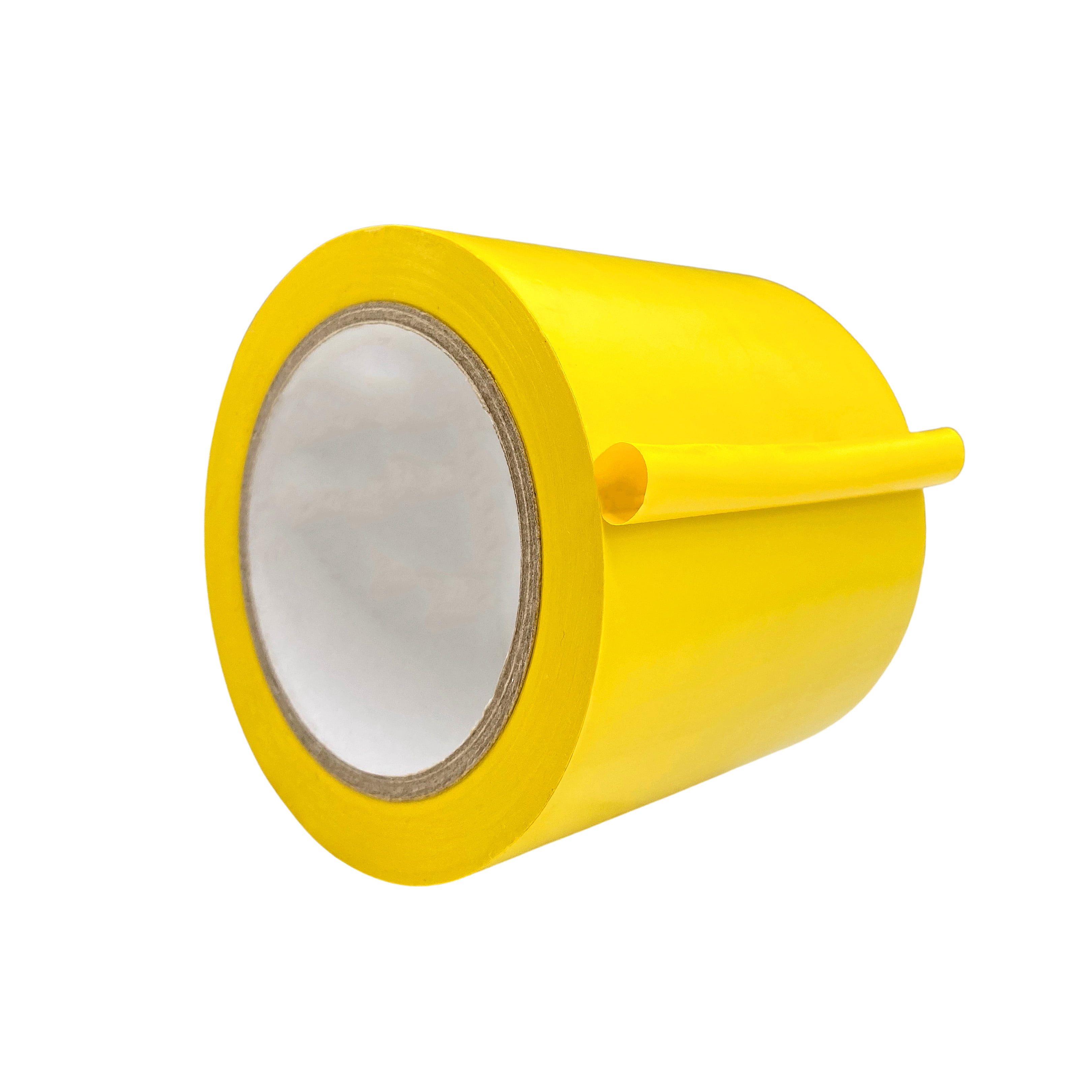 WOD Tape Yellow Vinyl Pinstriping Tape 5 in. x 36 yd. School Floor ...
