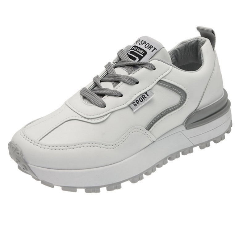 WOD, Women's Running Shoes, Leather Sneakers, Non-slip, Wear-resistant ...