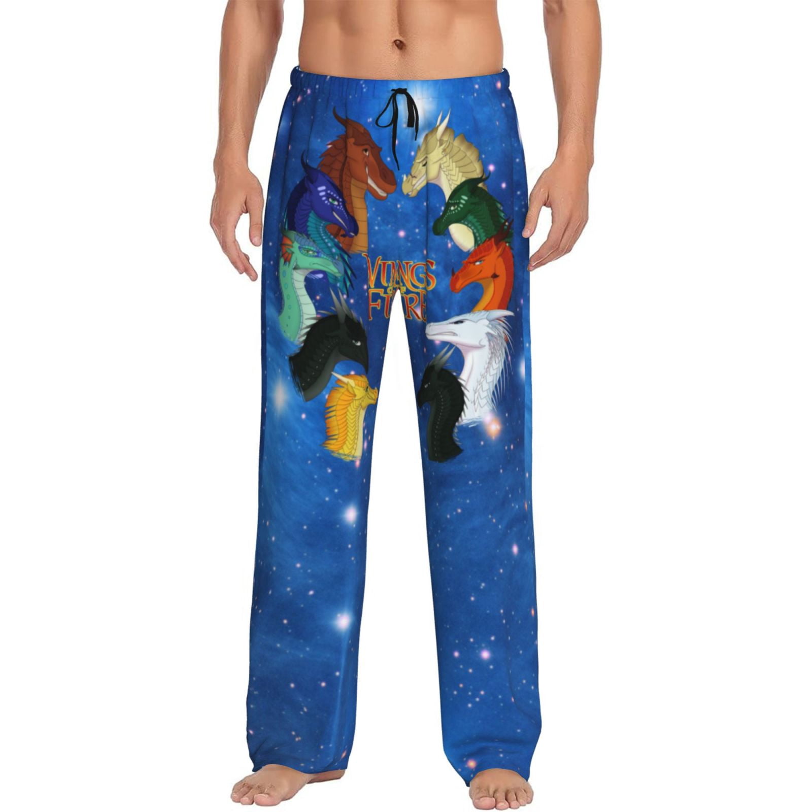 WOF Wings Of Fire Men's Pajama Pants Fashion Cozy Daily Lounge ...
