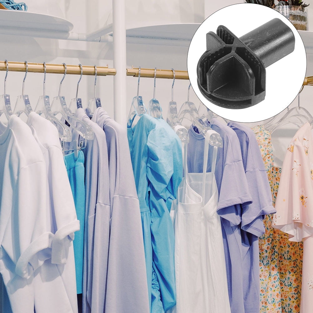 WOFASHPURET 4Pcs Cube Storage Organizer Connectors Black Plastic Buckle ...