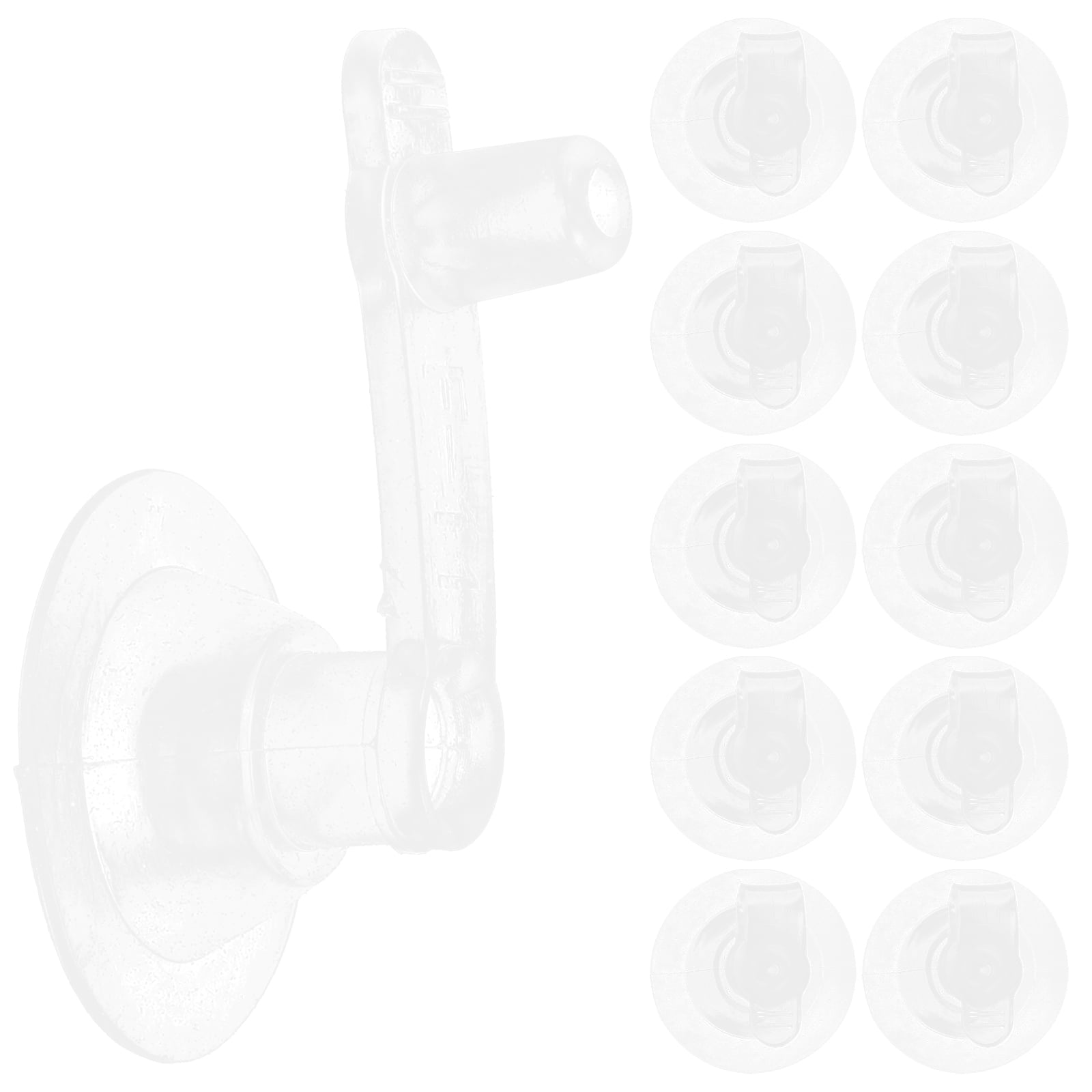 WOFASHPURET 50Set Tapered Blue PVC Air Pump Adapter for Inflatables ...