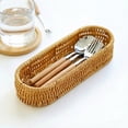 WOHAPY Upgrade Woven Chopsticks Storage Basket, Kitchen Cutlery ...