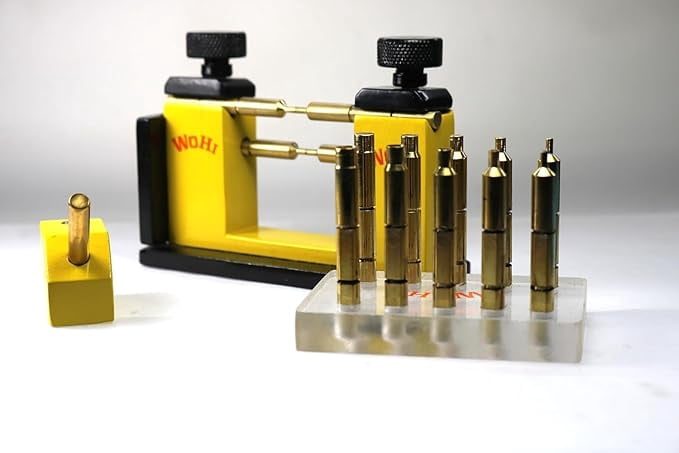 WOHI Gemstone Faceting Combo Kit | Jig Transfer + 10 Brass Dopsticks ...