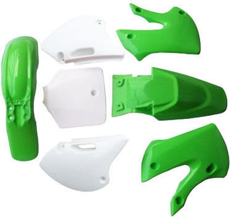 WOHMOTO Motorcycle Plastic Body Fender Fairing Kit For Dirt Bike (4 ...