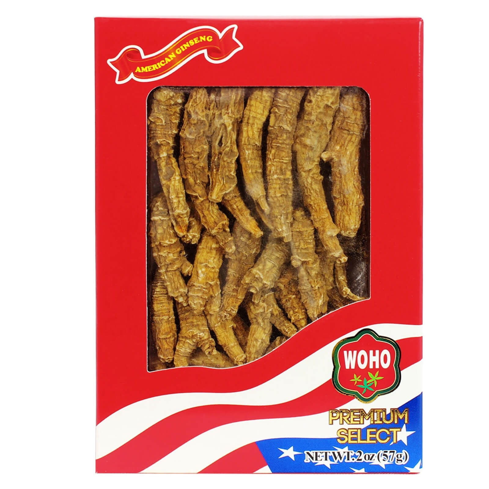 WOHO American Ginseng Half #133.2 Short Small 2oz Box - Walmart.com