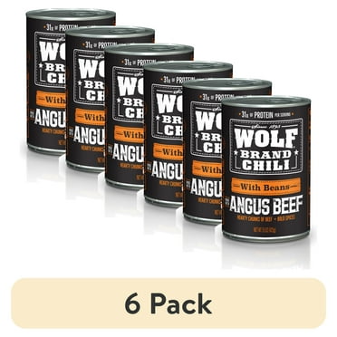 WOLF BRAND Mild Chili Without Beans, 15 oz Can - Walmart.com
