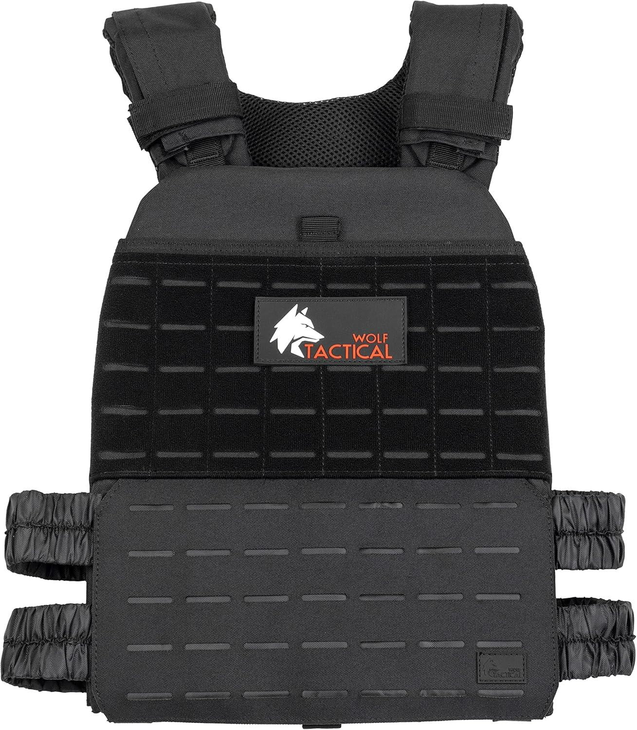 WOLF TACTICAL Adjustable Weighted Vest – WODs, Strength and Endurance ...