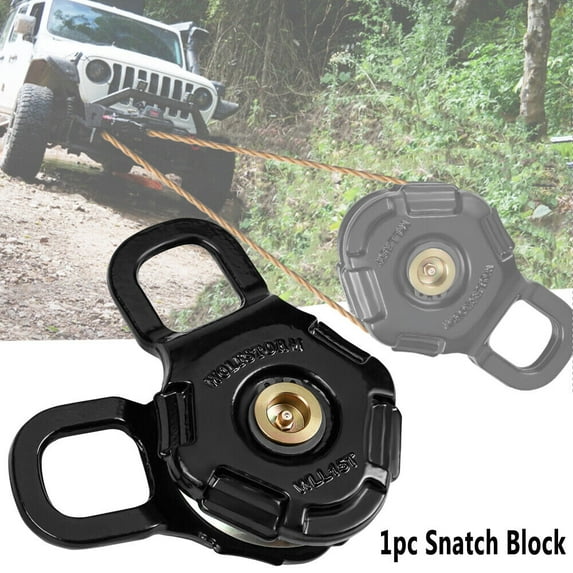 WOLFSTORM 45 Ton Snatch Block for Winch Recovery - Offroad Accessory ...