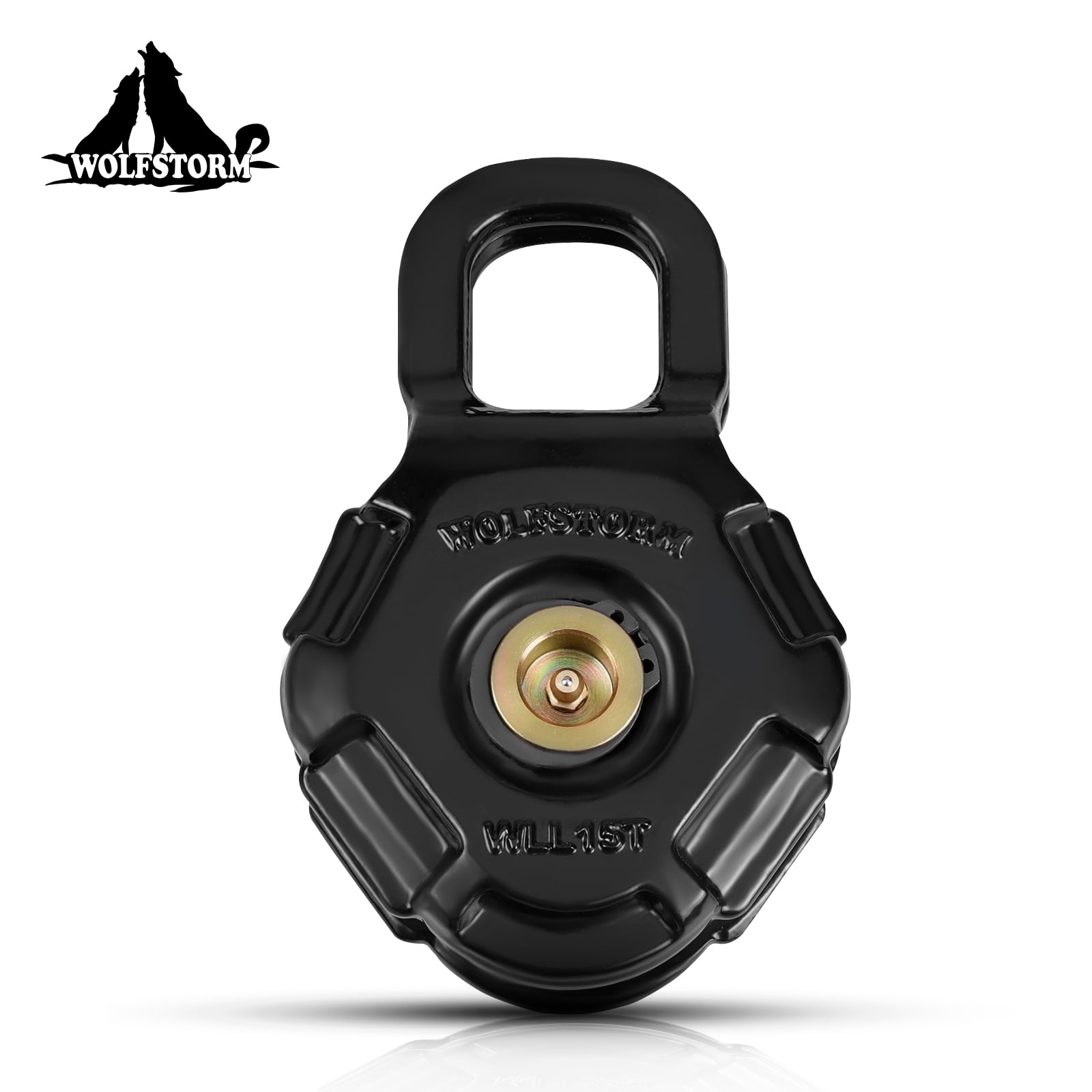 WOLFSTORM Mega Snatch Block 35 Ton | Winch Pulley for Synthetic or ...