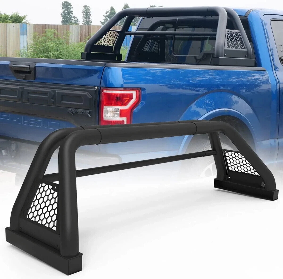 WOLFSTORM Roll Bar Chase Rack, Steel Sport Bed Bar for Full Size Trucks ...