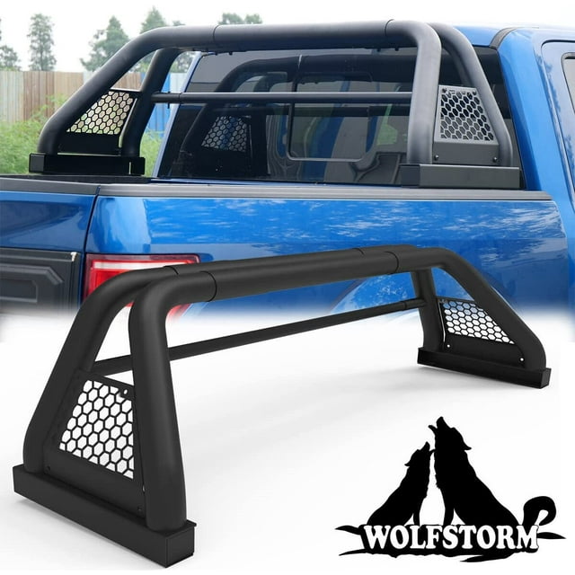 WOLFSTORM Roll Sport Bar Chase Rack Bed Bar For Full Size Trucks ...