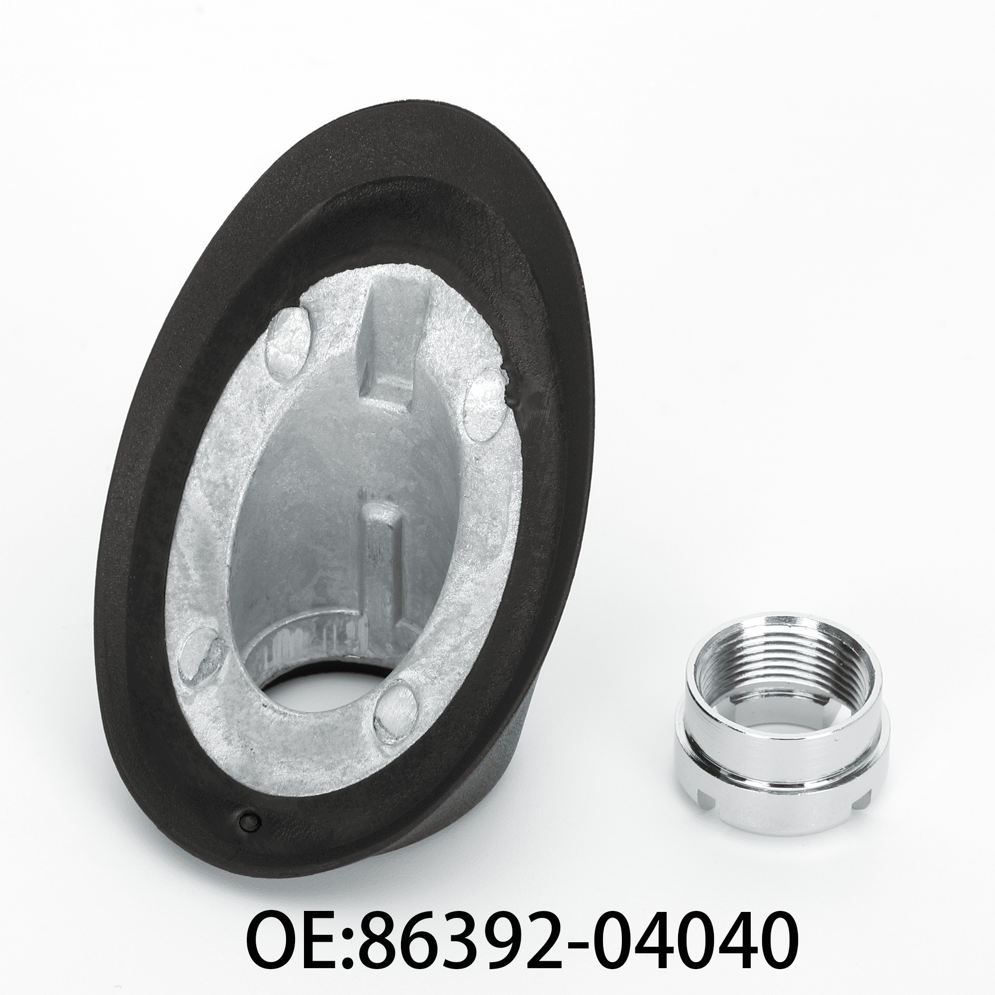 WOLFWO Antenna Ornament Bezel with Nut Manual Type Fit for Toyota ...
