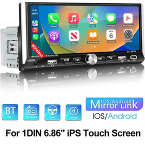 Single Din Touch Screen Car Stereos in Single Din Car Stereos - Walmart.com