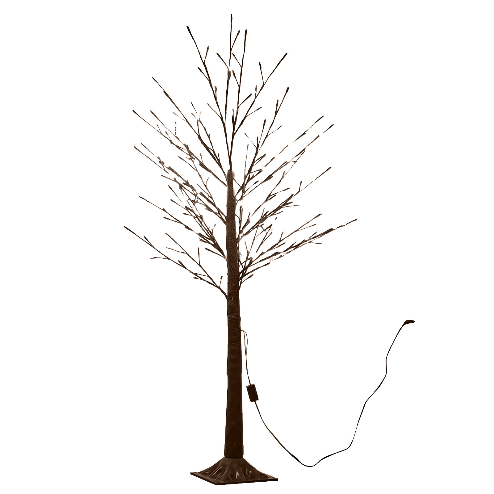 WOLIAUO Indoor Decorations 6FT 350 Lighted Star Light Tree Warm Branch ...