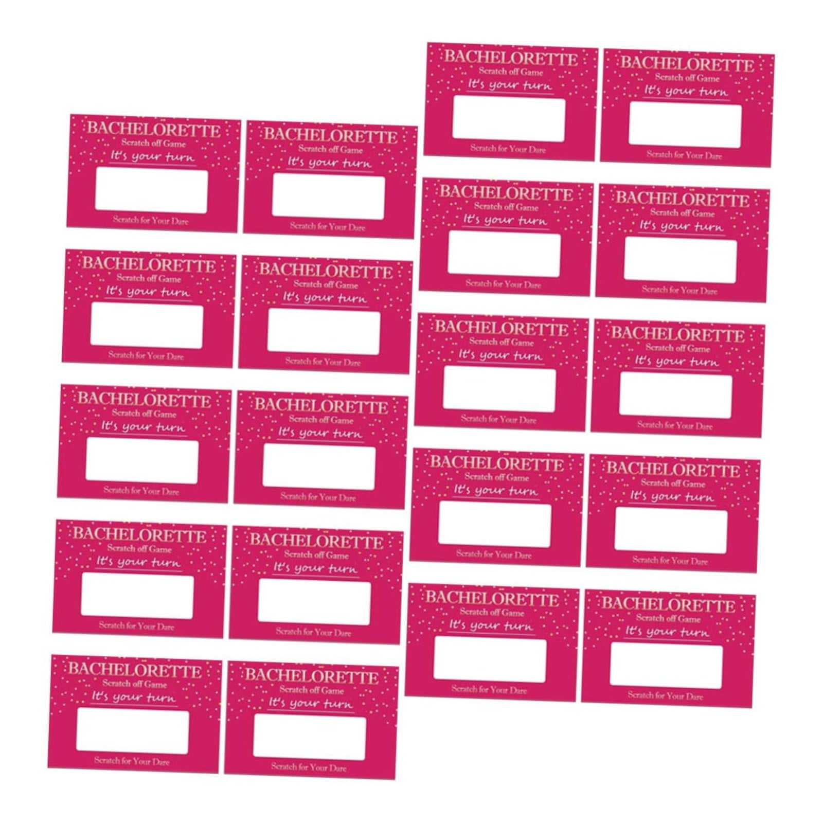 WOLIAUO Valentines Day Decor 20 Sheets Party Game Cards Date Night ...