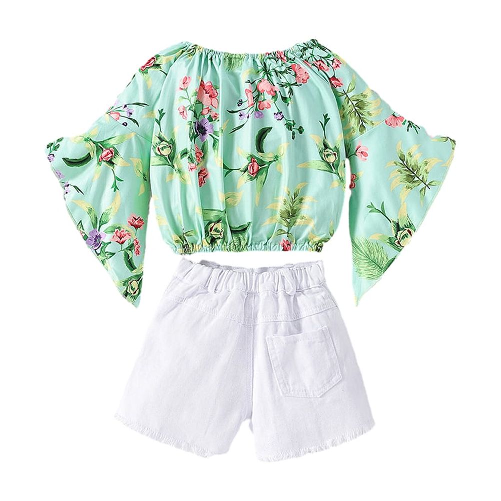 WOLLED 1-6Y Girls T-Shirt Set for Kids Summer Tees Set Toddler Baby ...