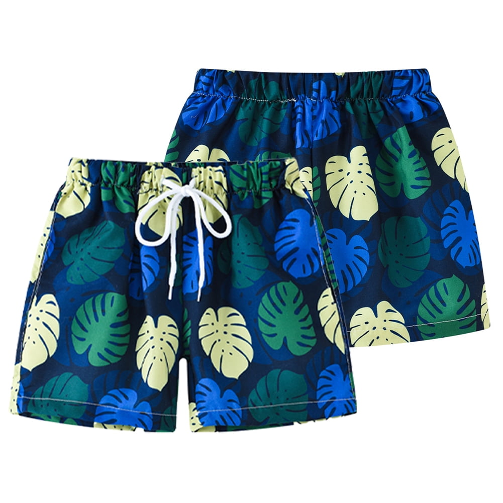 WOLLED 2-8T Baby Boys Girls Summer Swimwear Shorts for Toddler Kids ...
