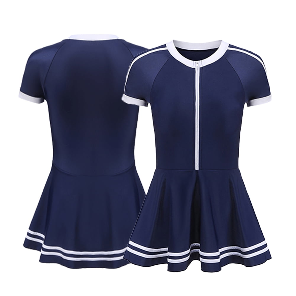 WOLLED Kids Toddler Girls Beach Princess Swimsuits Two Piece Bathing ...