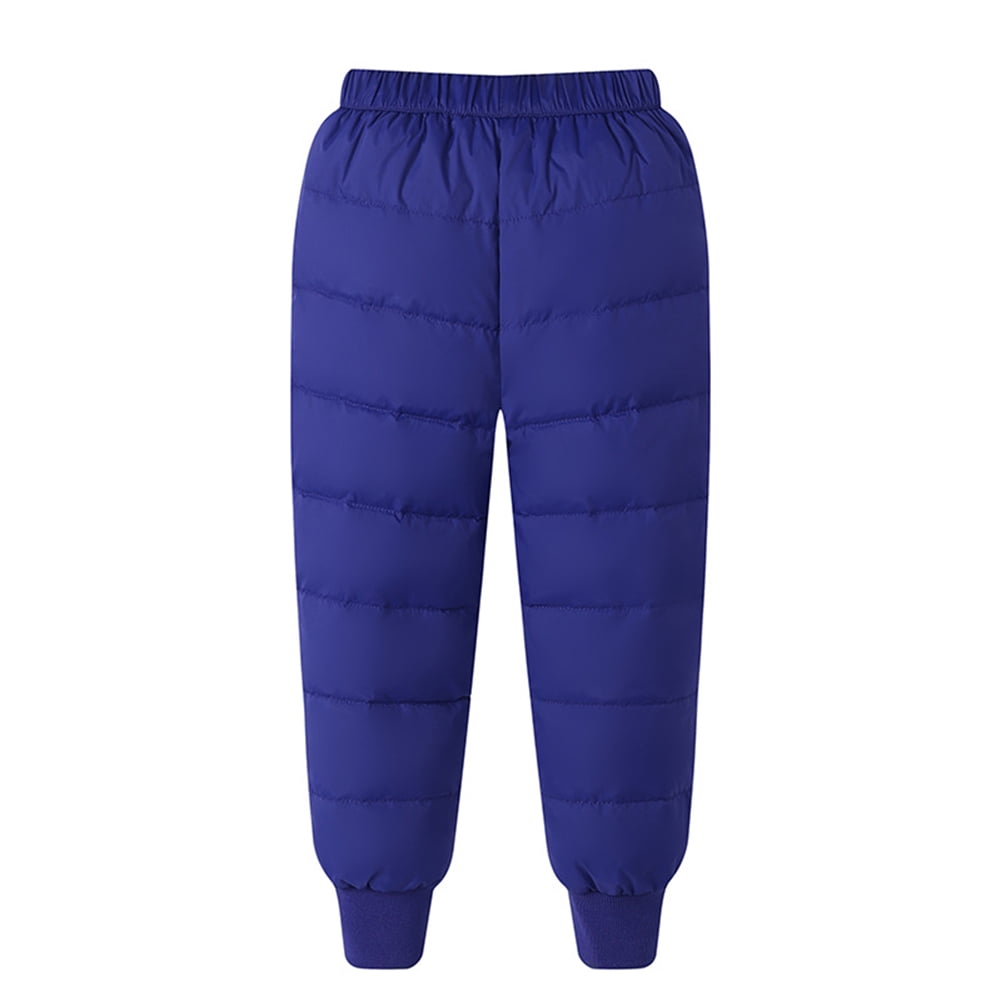 WOLLED Youth Boys Girls Winter down Pants Kids Casual Lightweight ...