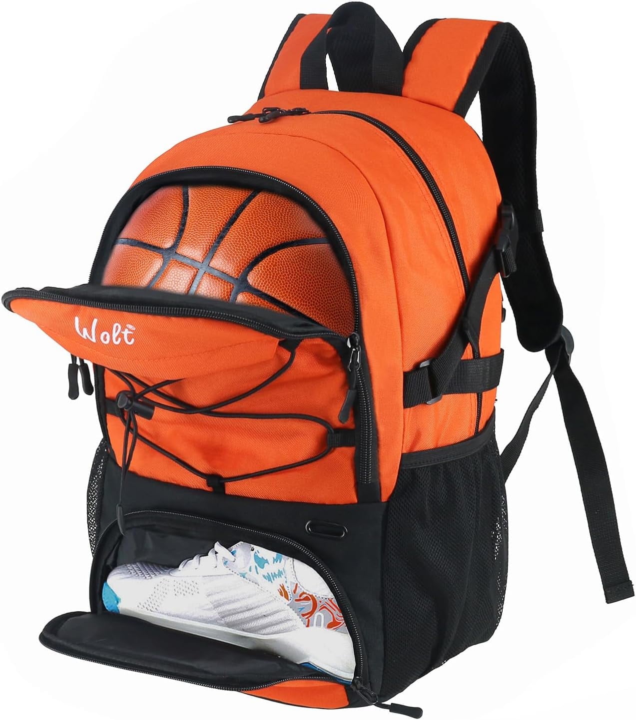 WOLT | Basketball Bag--Portable Carrying Best Basketball Backpack Bag ...