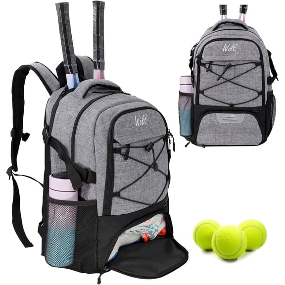 Wilson NOIR Tour Tennis Racket Bag, 12-Pack Capacity, Shoe Compartment ...