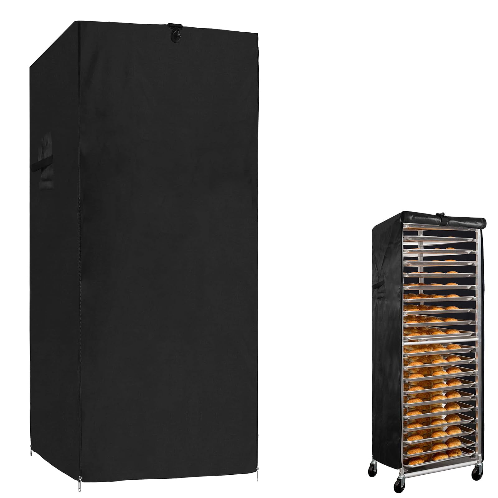 WOMACO Sheet Pan/Bun Pan Rack Cover, Waterproof Bread Rack Cover with ...
