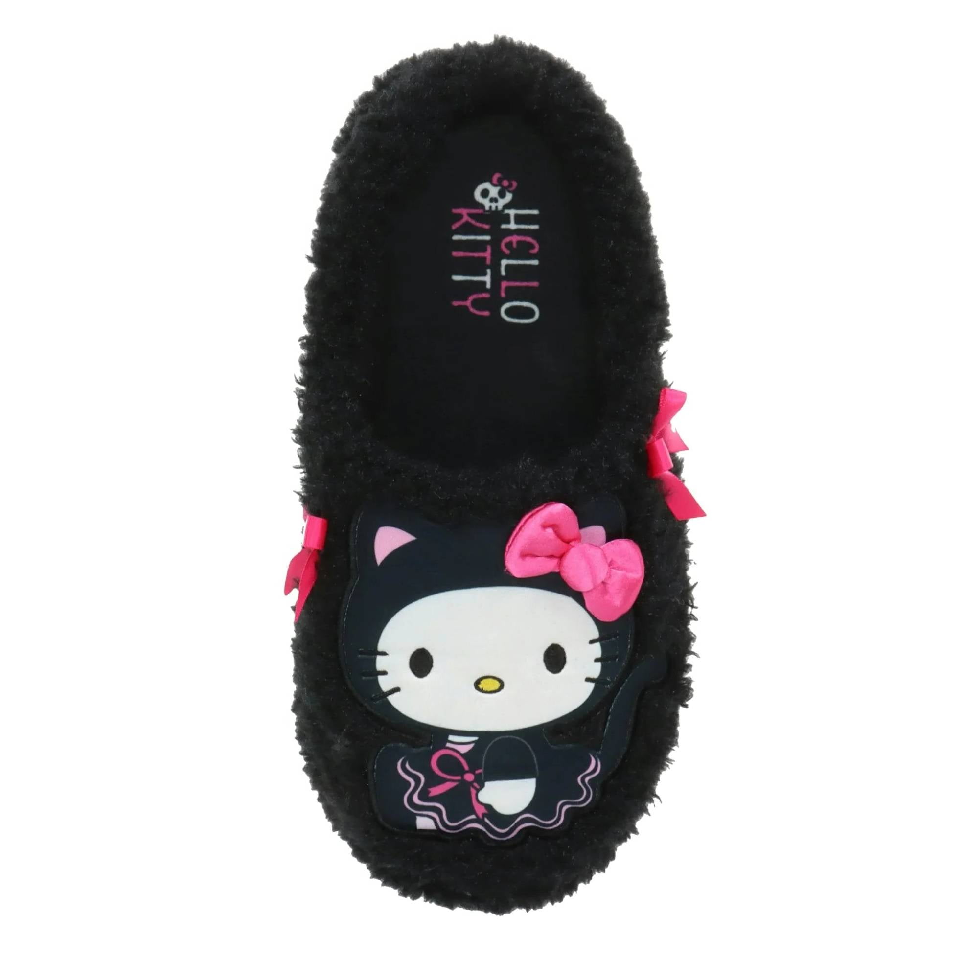 Hello Kitty Fuzzy Halloween Slippers for Girls & Women, Sizes Kid to ...