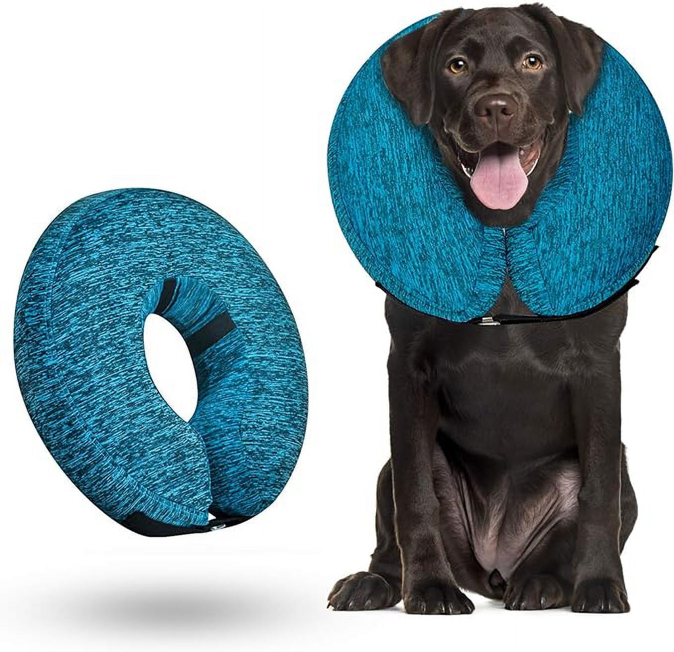 Inflatable Dog Cone FWLWTWSS Alternative – Soft Donut Collar For Dogs ...