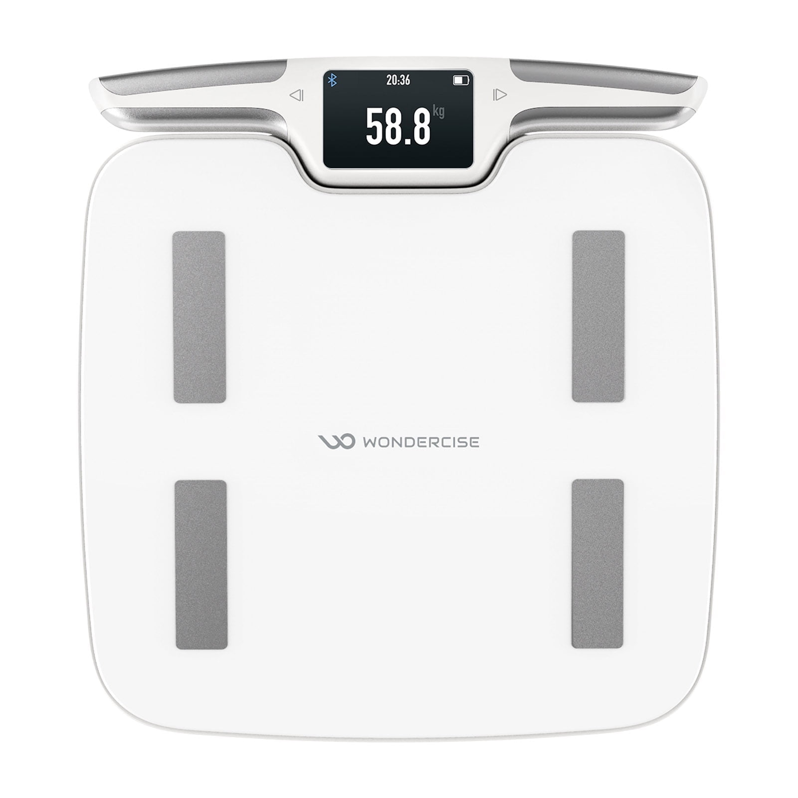WONDER CORE 8 Electrode Smart Body Fat Scale for Body Weight Scale, 55 ...