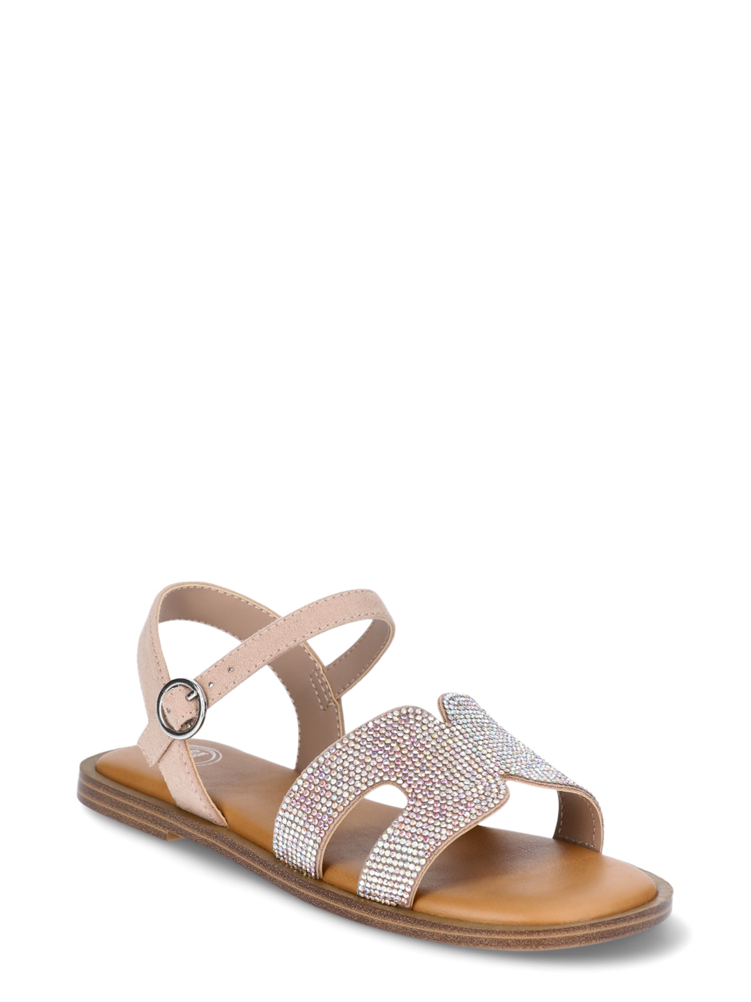 Wonder Nation Little & Big Girl Fashion Sandal - Walmart.com