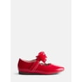 Wonder Nation Toddler Girls Easter Bow Flats - Walmart.com