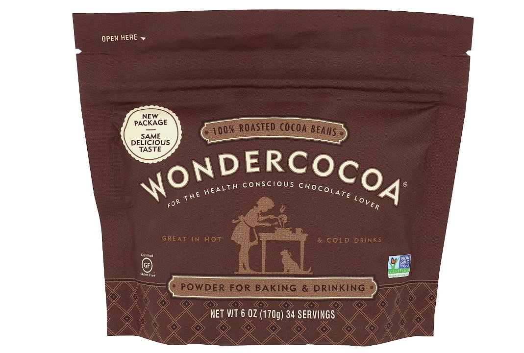 WONDERCOCOA Fat Free Decaf Cocoa Powder, 6 Oz (2 Pack) - Walmart.com