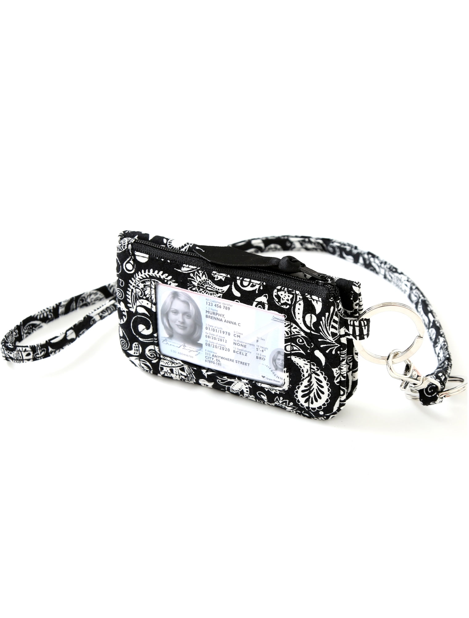 WONDERFUL FLOWER Card Holder, RFID Blocking, ID Holder with Lanyard for ...