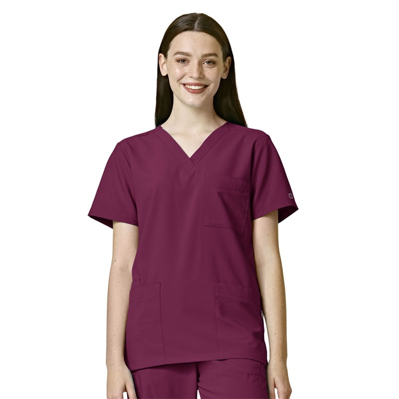 WONDERWINK Unisex 4 Pkt Utility Scrub Top Navy - Walmart.com