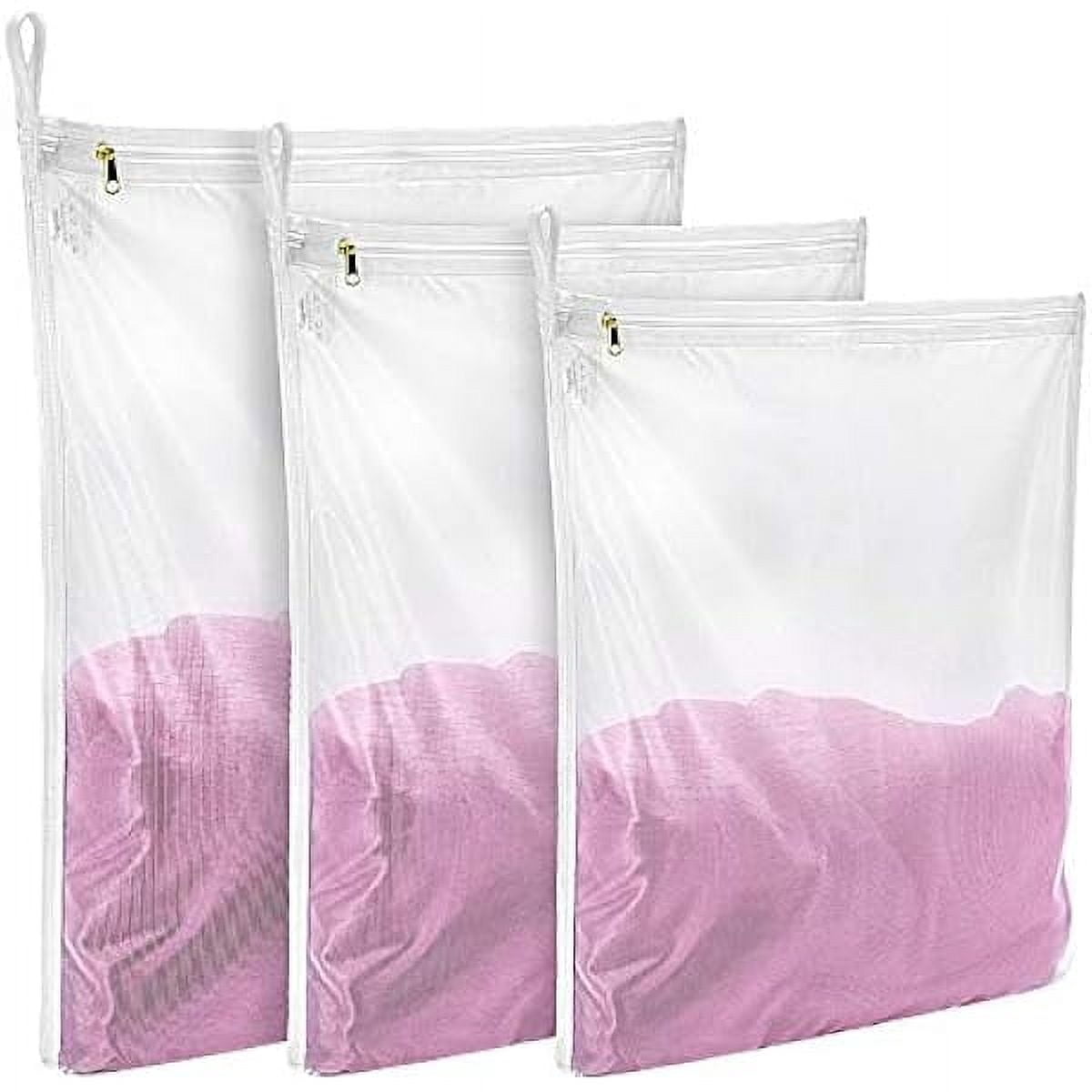 WONIMA Delicates Laundry Bags, Fine Mesh Wash Bag for Lingerie ...