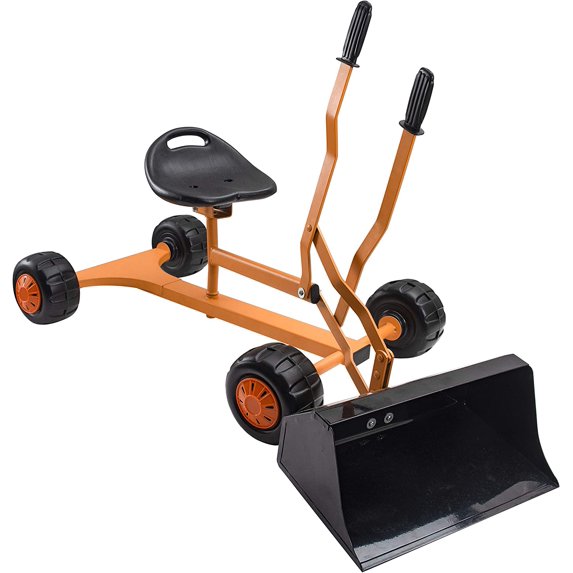 WONKAWOO Sand Digger Original Metal Excavator Bulldozer 360° Seat Ride ...