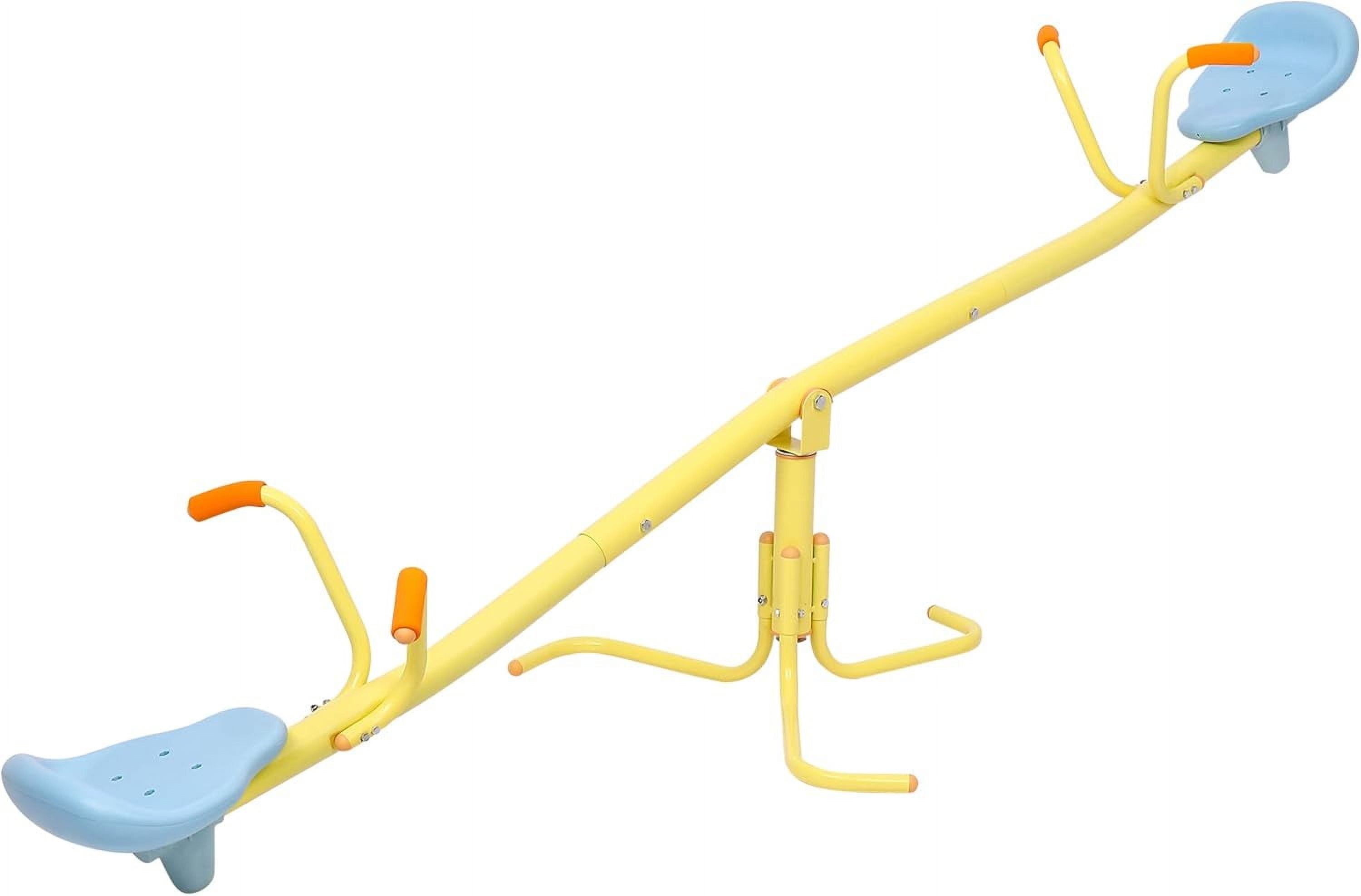 WONKAWOO Teeter Totter See Saw for Kids Outdoors, 360 Swirling Fun ...