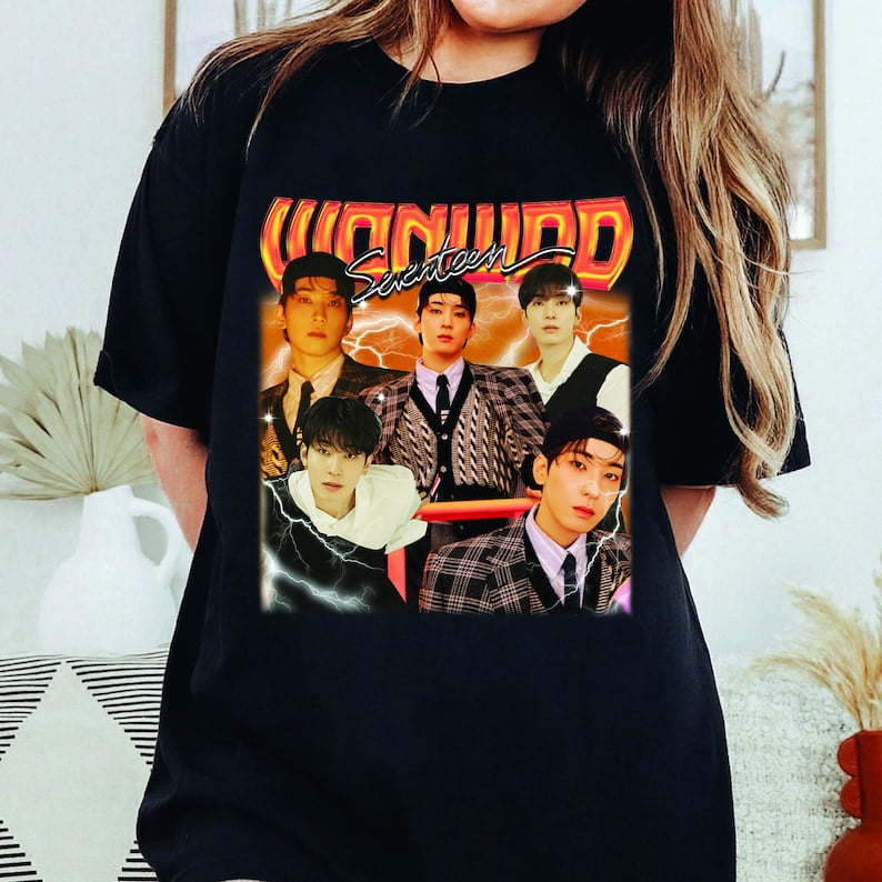WONWOO Seventeen 17 Is Right Here Album Shirt, Seventeen Member Shirt ...