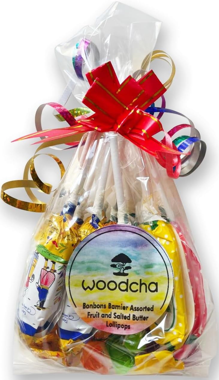 WOODCHA Bonbons Barnier Lollipop Caramel Salted Butter and 5 Flavors ...