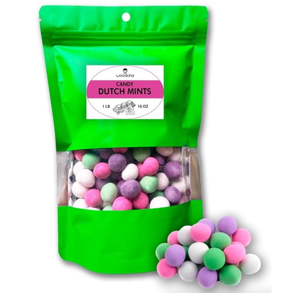 Woodcha Dutch Mints Candy, Chocolate Covered Mints, Holland Sweets ...