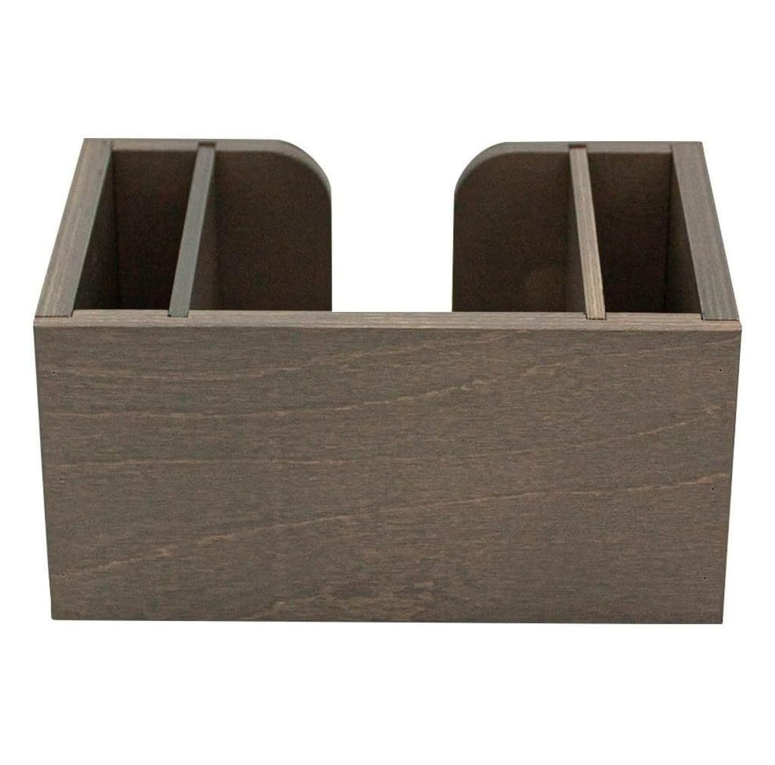 WOODEN BAR CADDY - RUSTIC WOODEN DESIGNS (Earl Grey) - Walmart.com