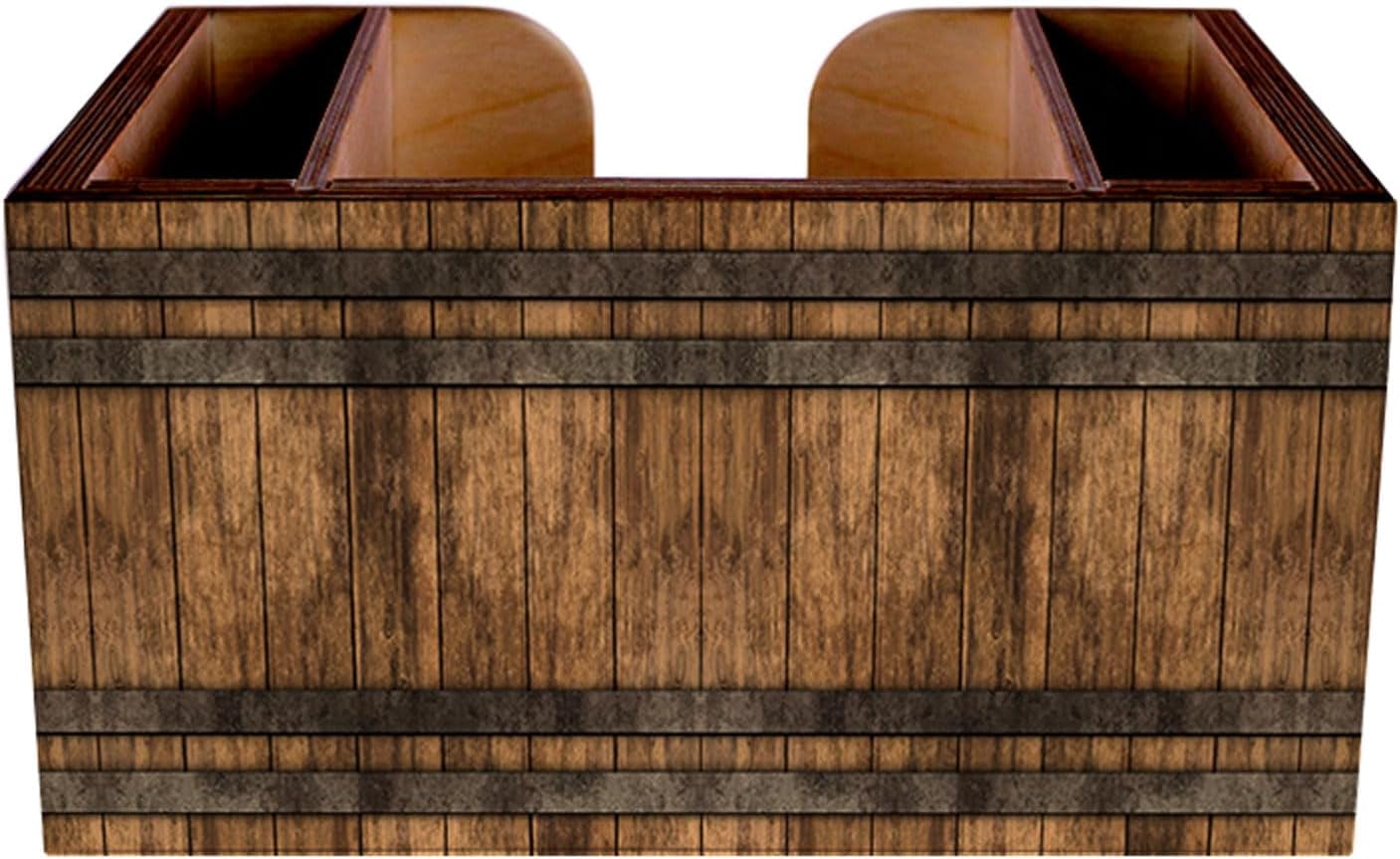WOODEN BAR CADDY - RUSTIC WOODEN DESIGNS (Rustic Wooden Barrel ...