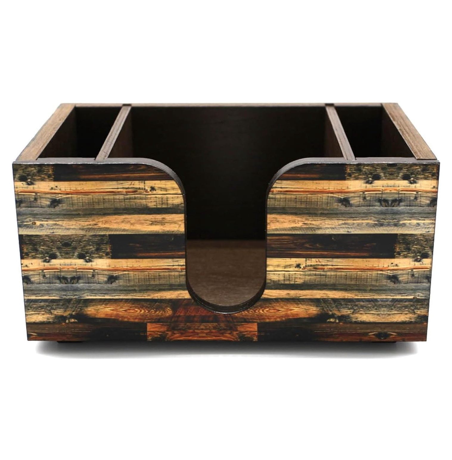 WOODEN BAR CADDY - RUSTIC WOODEN DESIGNS (Rustic Wooden Planks ...