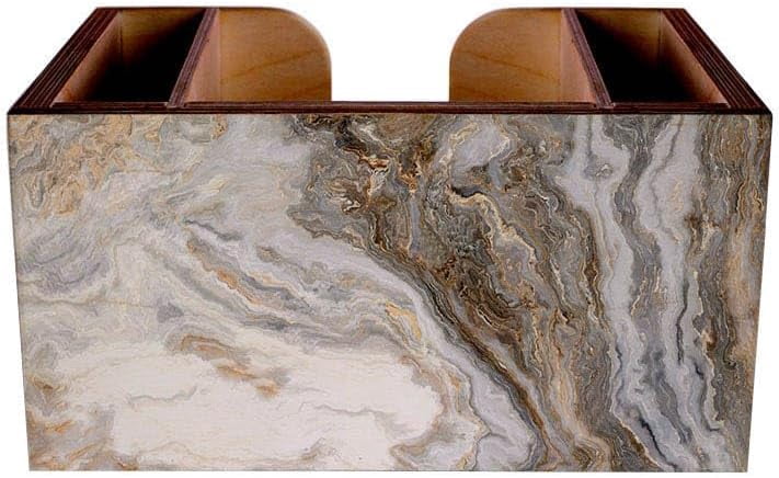 WOODEN BAR CADDY - RUSTIC WOODEN DESIGNS - Walmart.com
