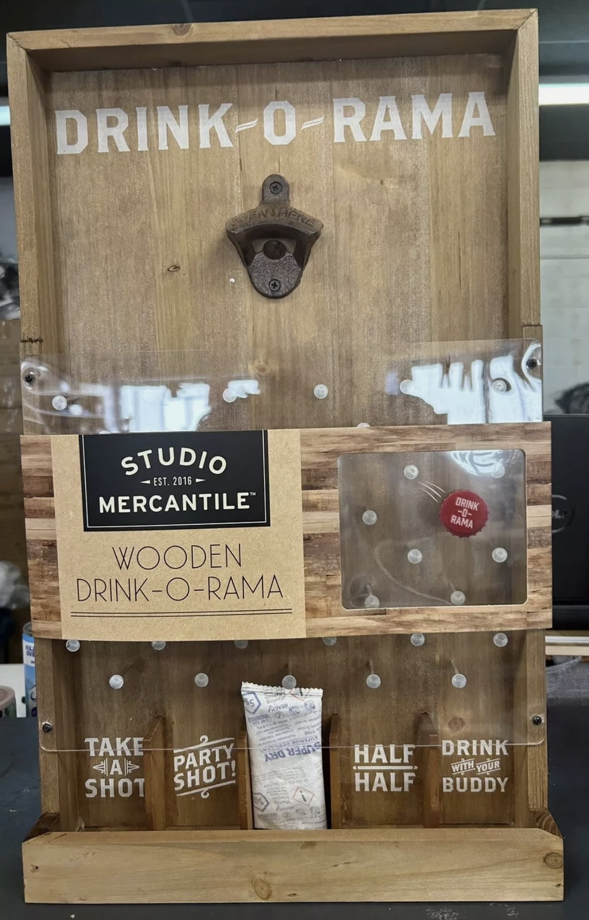 WOODEN DRINK-O- RAMA THE PARTY GAME OF CHANCE - Walmart.com