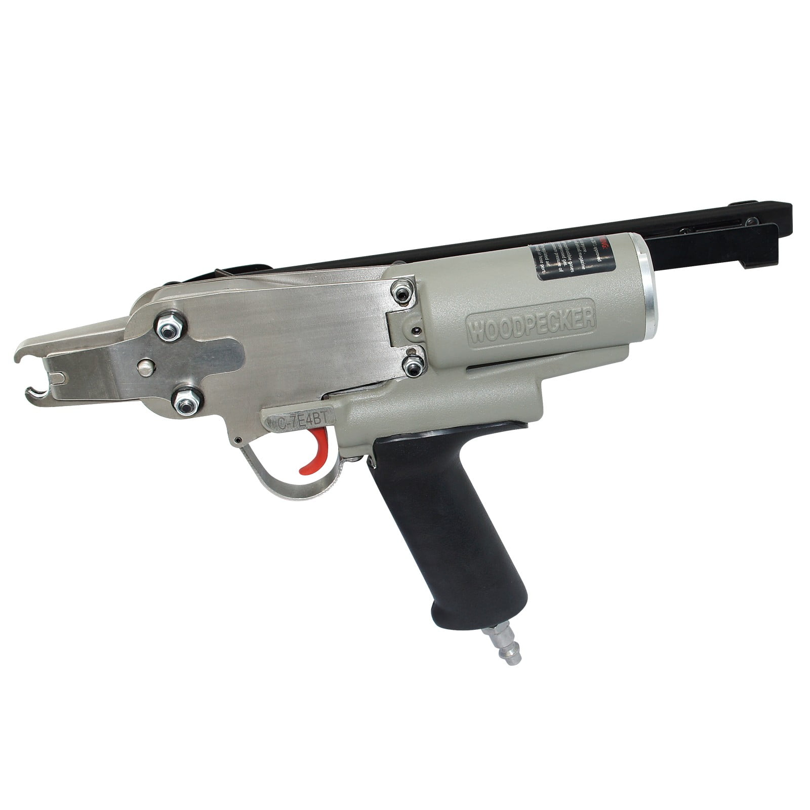 WOODPECKER C-7E4BT 15 Gauge Professional Pneumatic Hog Ring Gun, 3/4 ...
