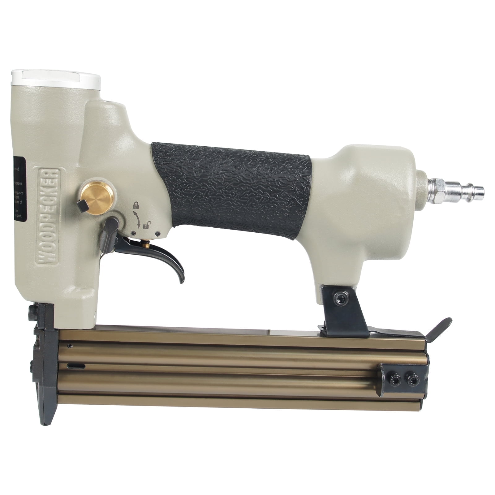 WOODPECKER F30S 18 GA Pneumatic Continuous Firing Brad Nailer with 3/8 ...