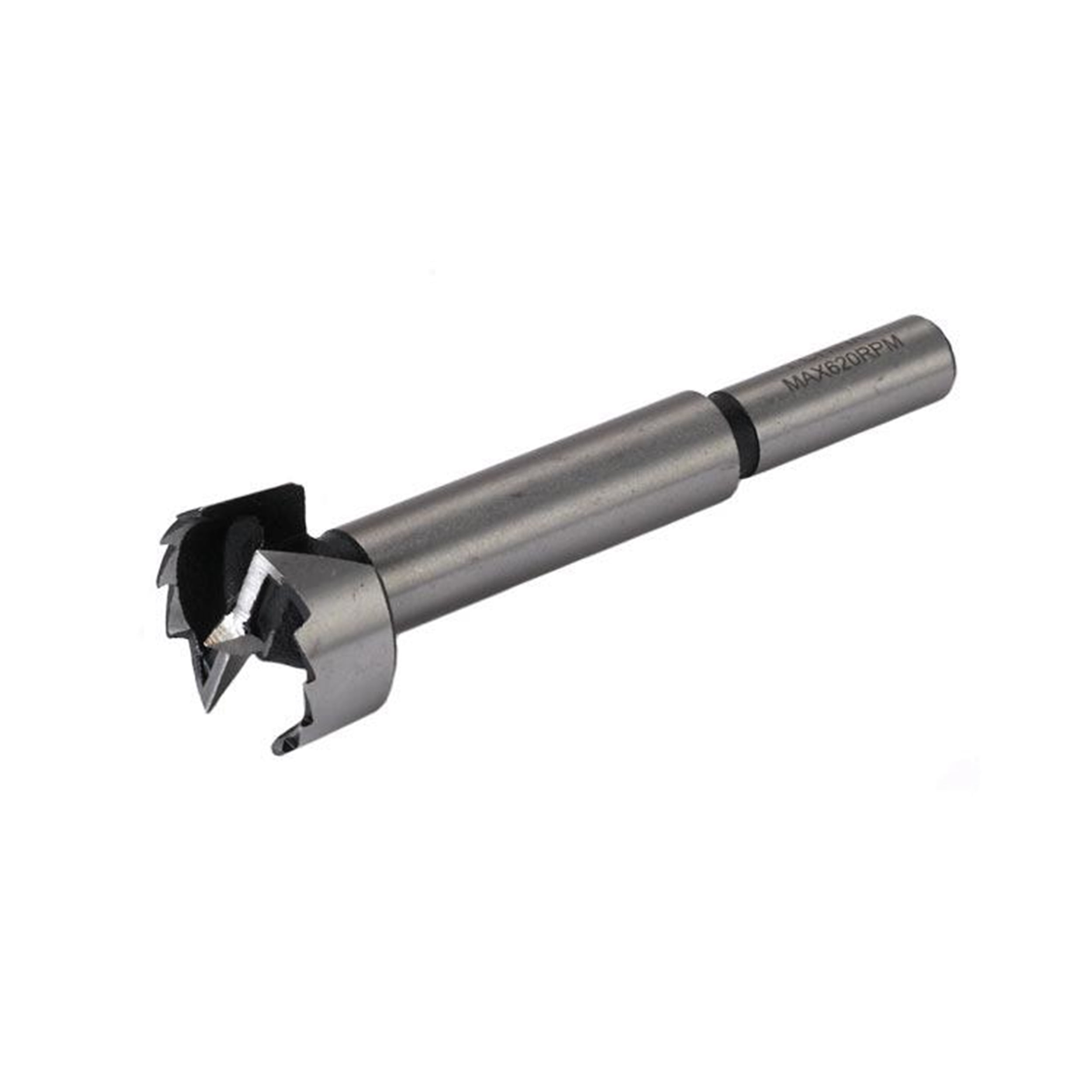 Woodriver High-Carbon Steel 1" Forstner Bit 3/8” Shank - Walmart.com