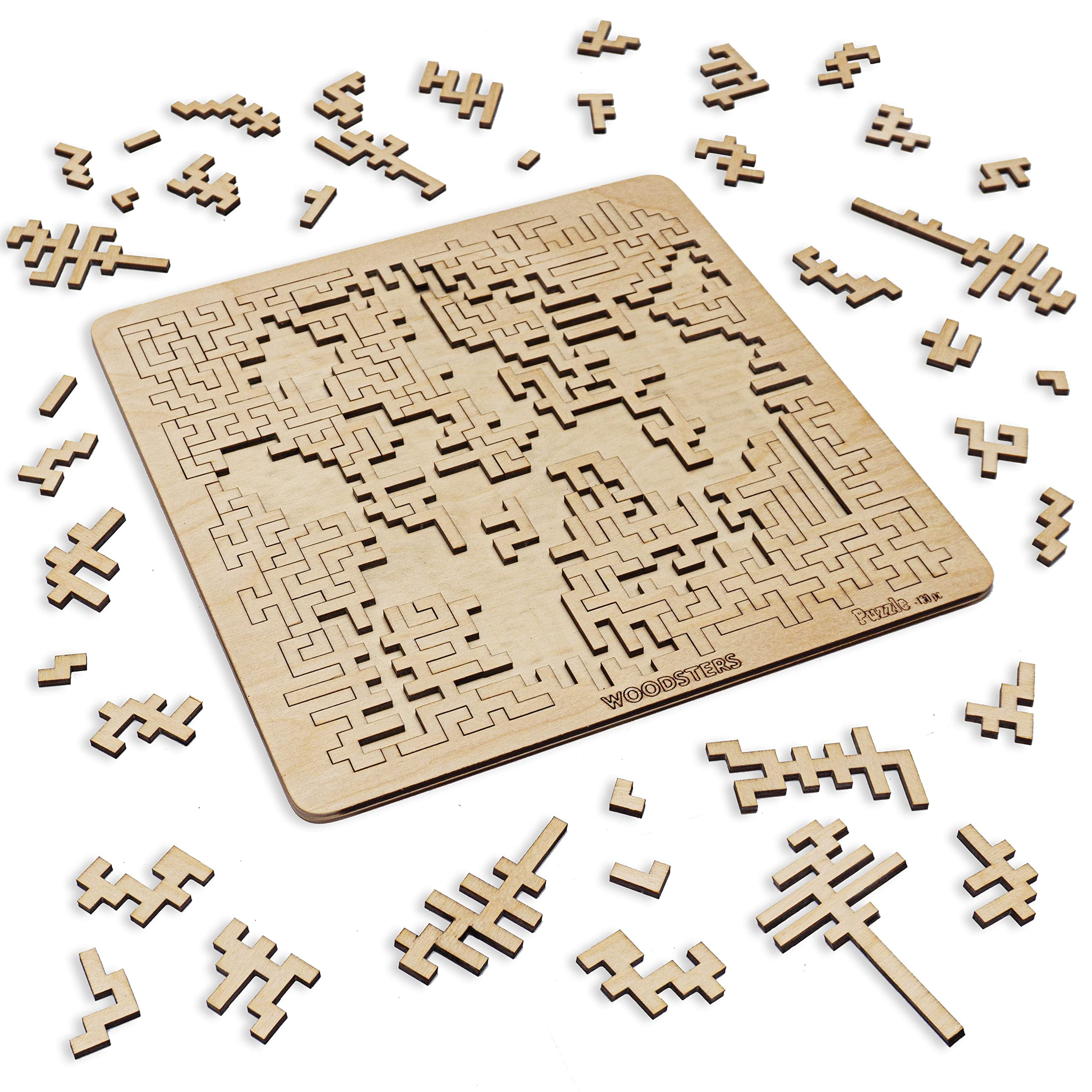 WOODSTERS Mind Bending Wooden YPF5 Jigsaw Puzzle - Difficult ...