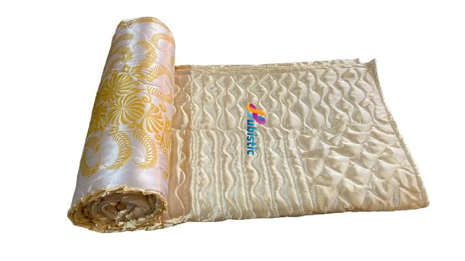 WOODSY Jaipuri Razai Rajasthani Traditional Machine Stitch Quilt Brush ...